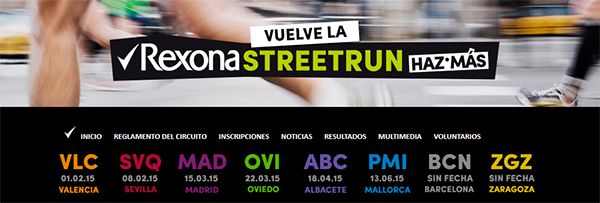 Vuelve la Rexona Street Run Valencia.
