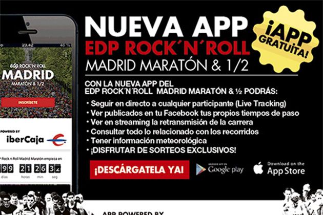 Descarga la nueva aplicación para runners del EDP ROCK ‘N’ ROLL MADRID ...